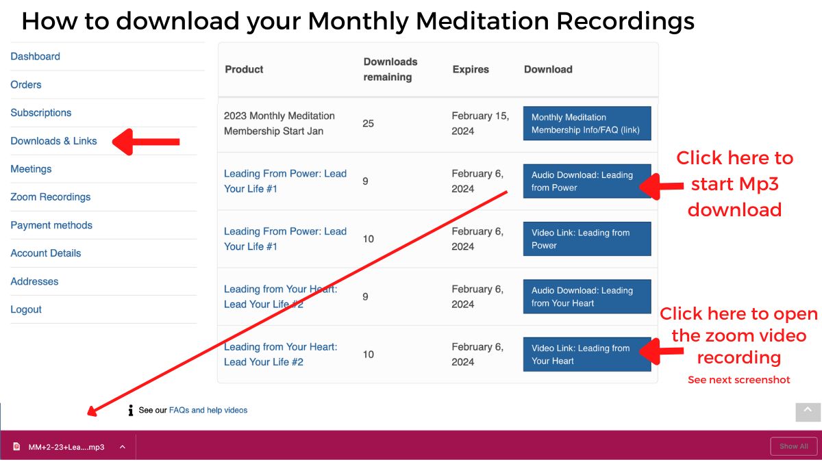 Welcome to the 2023 Monthly Meditation Series - Center for Creative ...
